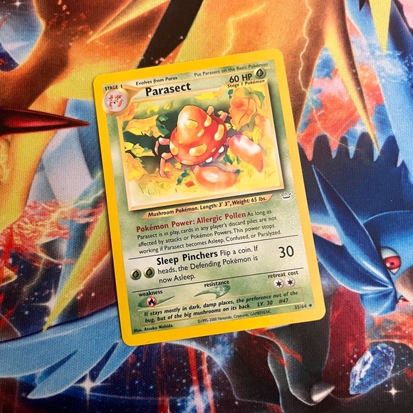 Pokemon | Other | Pokemon Parasect Card 995 | Poshmark